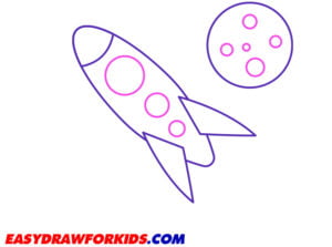 How To Draw A Rocket - 4 Ways (With Pictures)
