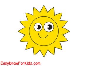 How To Draw The Sun - 4 Ways (With Pictures)