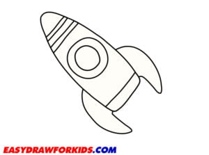 How To Draw A Rocket - 4 Ways (With Pictures)
