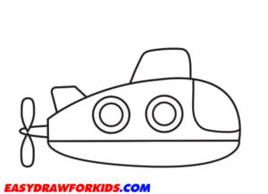 How To Draw A Submarine - 4 Ways (With Pictures)