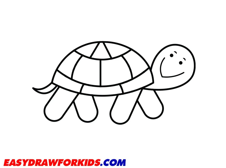 Sea Turtle Drawing For Kids How To Draw A Realistic Sea Turtle