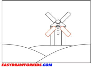 How To Draw A Windmill - 2 Ways (With Pictures)