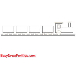 How To Draw A Train - 4 Ways (With Pictures)