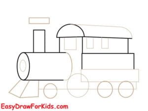 How To Draw A Train - 4 Ways (With Pictures)