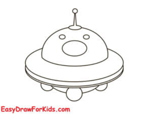 How To Draw A UFO - 4 Ways (With Pictures)