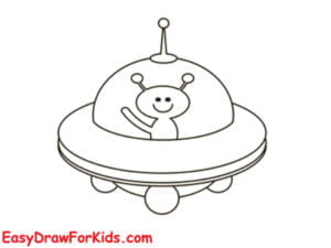 How To Draw A UFO - 4 Ways (With Pictures)