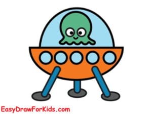 How To Draw A UFO - 4 Ways (With Pictures)