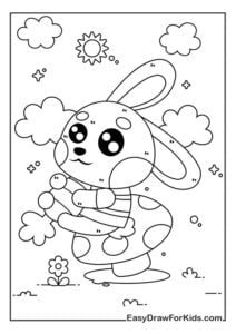 Bunny Coloring Pages (100% Free PDF Printables)