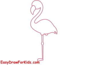 How To Draw A Flamingo - 4 Ways (With Pictures)