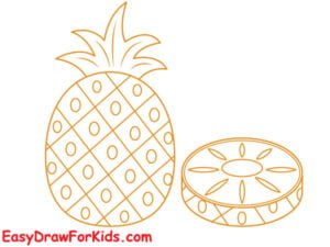 How To Draw A Pineapple - 4 Ways (With Pictures)