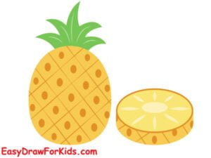 How To Draw A Pineapple - 4 Ways (With Pictures)