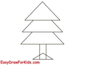 How To Draw A Christmas Tree - 5 Ways (With Pictures)