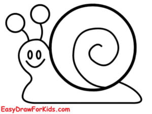 How To Draw A Snail - 8 Ways (With Pictures)