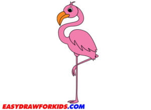 How To Draw A Flamingo - 4 Ways (With Pictures)