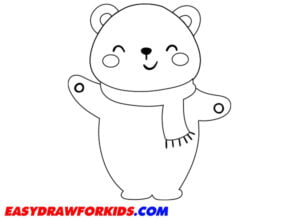 How To Draw A Polar Bear – 2 Ways (With Pictures)