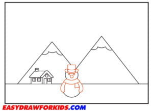 How To Draw A Christmas Scene - 10 Steps (With Pictures)