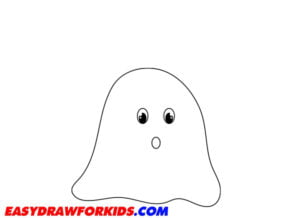 How To Draw A Ghost - 4 Ways (With Pictures)