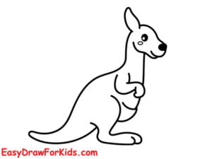 How To Draw A Kangaroo - 4 Ways (With Pictures)