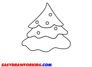 How To Draw A Christmas Tree - 5 Ways (With Pictures)