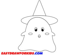 How To Draw A Ghost - 4 Ways (With Pictures)