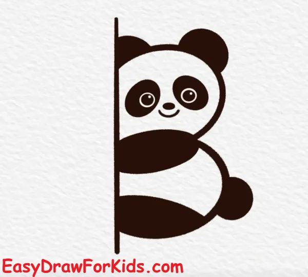 Easy To Draw Panda