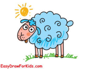 How To Draw A Sheep - 7 Ways (With Pictures)