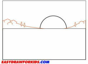 How To Draw A Sunset - 10 Steps (With Pictures)