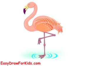 How To Draw A Flamingo - 4 Ways (With Pictures)