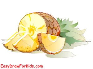 How To Draw A Pineapple - 4 Ways (With Pictures)