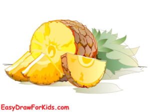 How To Draw A Pineapple - 4 Ways (With Pictures)