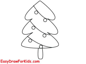 How To Draw A Christmas Tree - 5 Ways (With Pictures)
