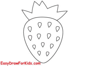 How To Draw A Strawberry - 5 Ways (With Pictures)