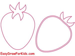 How To Draw A Strawberry - 5 Ways (With Pictures)
