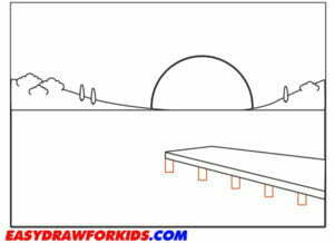 How To Draw A Sunset - 10 Steps (With Pictures)