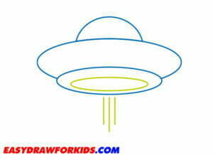 How To Draw A UFO - 4 Ways (With Pictures)