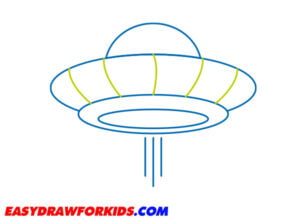 How To Draw A UFO - 4 Ways (With Pictures)