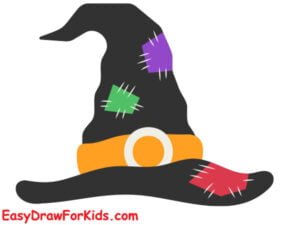 How To Draw A Witch Hat - 6 Ways (With Pictures)