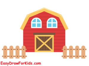 How To Draw A Barn - 7 Steps (With Pictures)