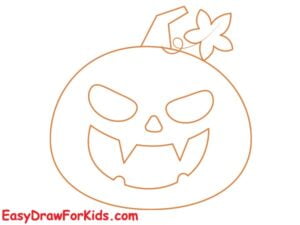 How To Draw A Halloween Pumpkin - 6 Ways (With Pictures)