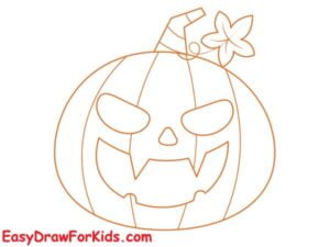 How To Draw A Halloween Pumpkin - 6 Ways (With Pictures)