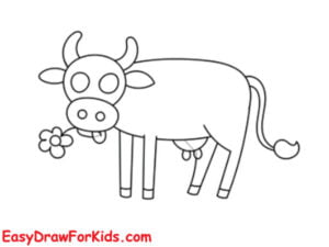 How To Draw A Cow - 7 Ways (With Pictures)