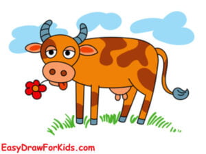 How To Draw A Cow - 7 Ways (With Pictures)