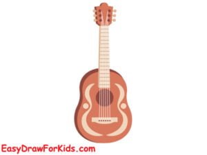 How To Draw A Guitar - 2 Ways (With Pictures)