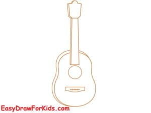 How To Draw A Guitar - 2 Ways (With Pictures)