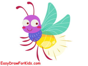 How To Draw A Firefly - 9 Steps (With Pictures)