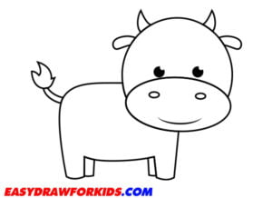 How To Draw A Cow - 7 Ways (With Pictures)
