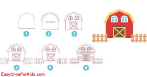 How To Draw A Barn - 7 Steps (With Pictures)