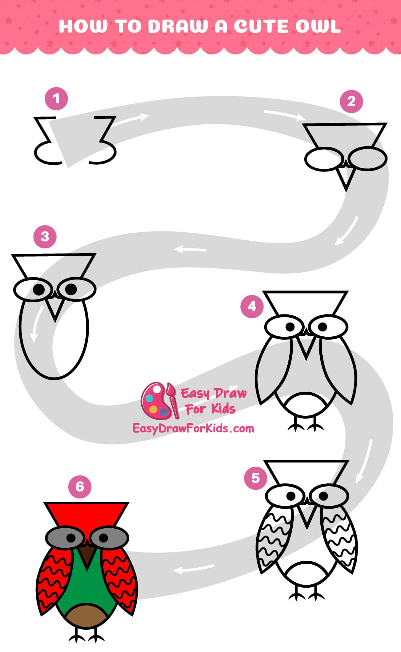 How To Draw An Owl - 7 Ways (With Pictures)