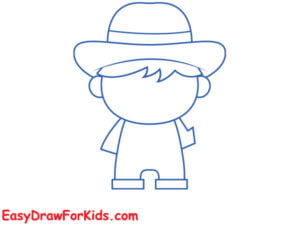 How To Draw A Farmer - 2 Ways (With Pictures)