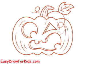How To Draw A Halloween Pumpkin - 6 Ways (With Pictures)